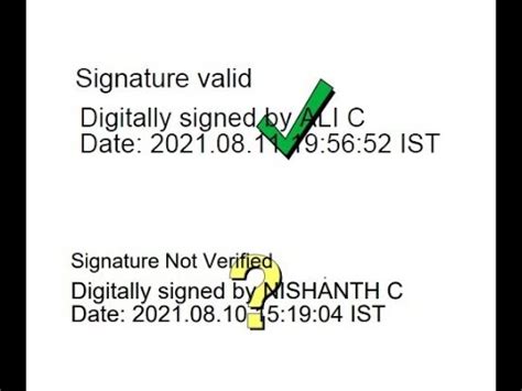 How Validate DIGITAL SIGNATURE In Any Certificate PDF Documents YouTube