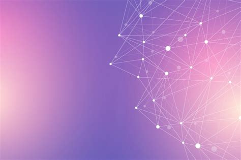 Big Data Visualization Background Red Colorful Vector Image