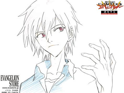 Nagisa Kaworu With His Hand Nagisa Kaworu Fan Art Fanpop