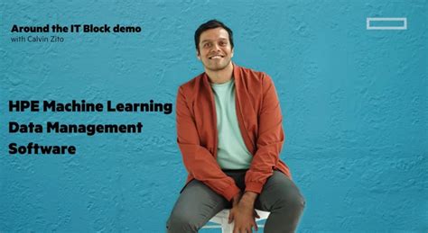 Hpe Machine Learning Data Management Software For Healthcare And Life