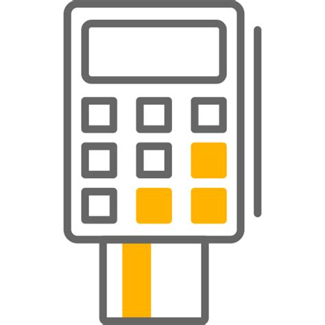 Pos Terminal Generic Mixed Icon