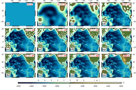 Figure From Effects Of Bathymetry Complexity On Tsunami Propagation A Spherical Harmonics