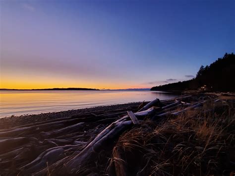 Sunrise On Cortes Island British Columbia Canada R Mostbeautiful