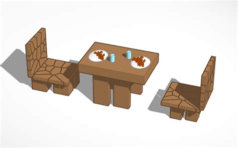 3d Design Diner Table Tinkercad