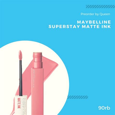 Jual Maybelline Superstay Matte Ink Shopee Indonesia