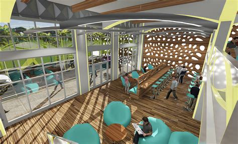 The Library Lounge On Behance