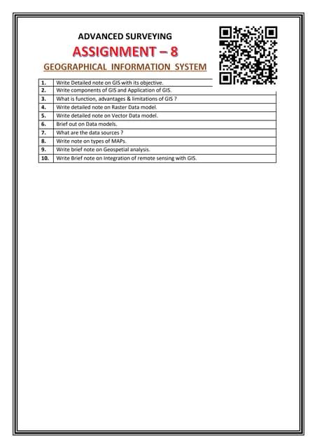 Gis Assignment Pdf Geography Science