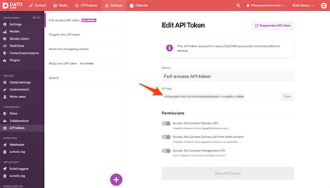 Authentication Datocms
