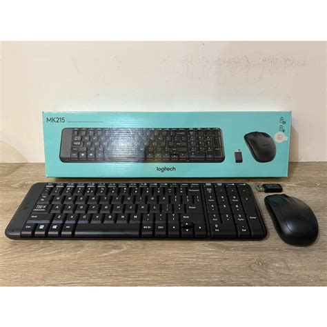 Jual Logitech MK215 Combo Keyboard Mouse Shopee Indonesia