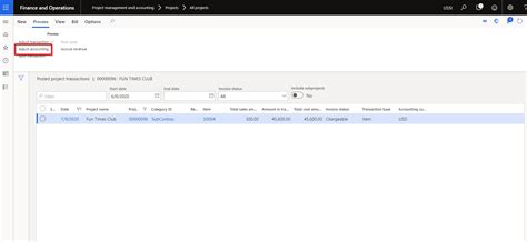 Useful New Features Under Project Accounting Module Of Dynamics 365 Finance That You Must