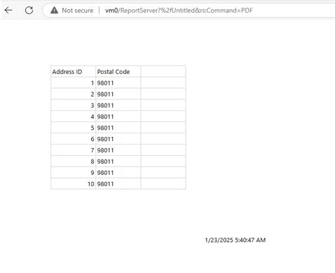 What Will Be The Rest Api Url For The Ssrs To Be Embedded In The Blazor