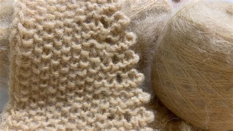 Красивый ажурный край для шали или шарфа Youtube