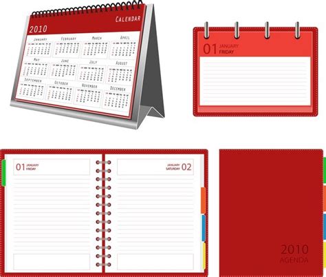 Calendar Notepad Free Vector Download FreeImages