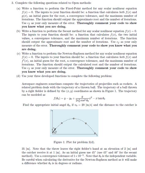 Solved 3 Complete The Following Questions Related To Open