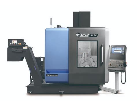 5 Axis Cnc Machining Center Dvf Series Doosan Machine Tools Vertical 40 Tools 60 Tools