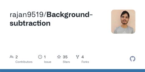 Github Rajan9519background Subtraction