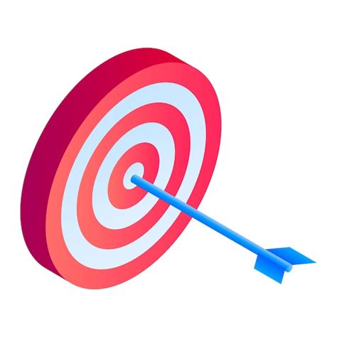 Premium Vector Arch Target Icon Isometric Of Arch Target Vector Icon For Web Design Isolated