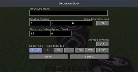 How To Use Structure Blocks For Building 7 Steps Instructables