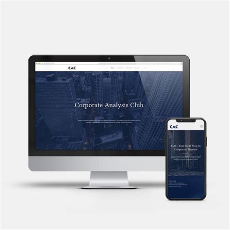 대학교 금융투자 학회 반응형 홈페이지 홈페이지웹빌더·cms 포트폴리오 크몽