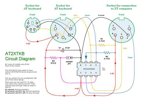 Ps2 Keyboard Wiring Diagram Wiring Diagram Schemas Reach All Your