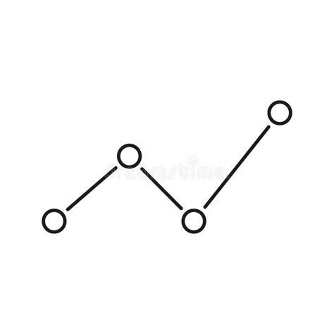 Line Graph Chart Icon Data Analysis Trend Visualization And