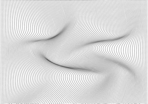Premium Vector Abstract Dot Pattern Wave Background Template