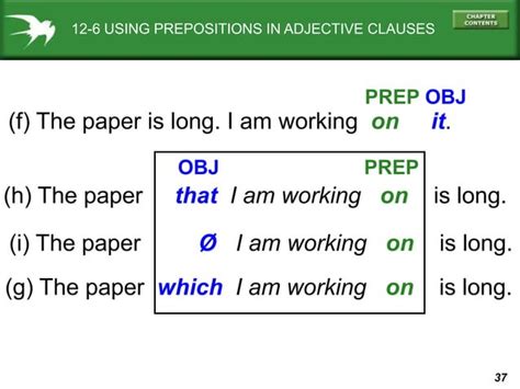 Adjective Clauses Form And Applicationppt
