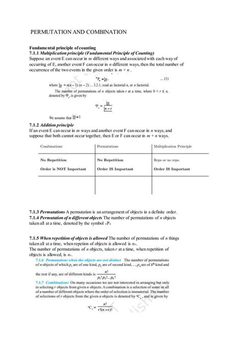 Permutation Combination Docx Programming Languages Computing