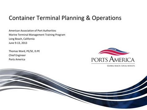PDF Container Terminal Planning Operations DOKUMEN TIPS