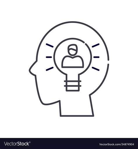 Problem Recognition Icon Linear Isolated Vector Image