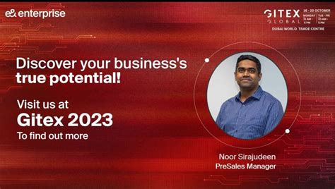noor sirajudeen on linkedin gitex2023 digitaltransformation infinitepotential eandenterprise…
