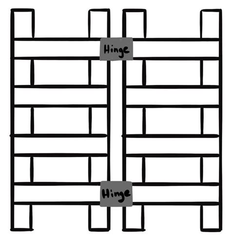 Free Standing Collapsable Market Shelf Plans Free The Crochet Carpenter Free Standing How
