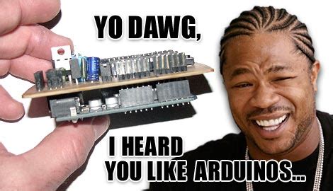 Arduino Shield For Arduino No Really Hackaday