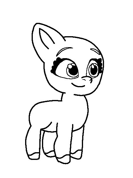 Mlp Tyt Base Filly By Artsmlpgen5 On Deviantart
