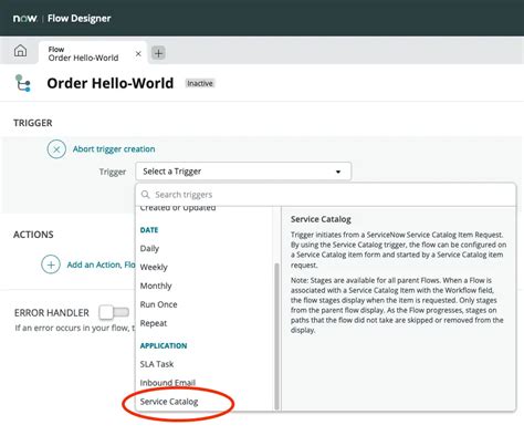 Servicenow Flow Designer Automize Software
