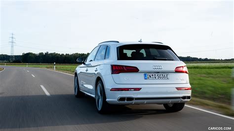 2020 Audi Q5 Tfsi E Plug In Hybrid Color Glacier White Rear Three
