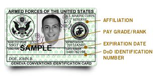 How To Get A Military Id Card Money For Veterans