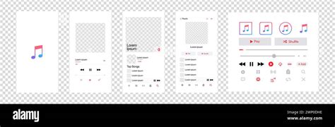 Apple Music Interface App Music App Interface Template On Apple Iphone Mockup Subscription