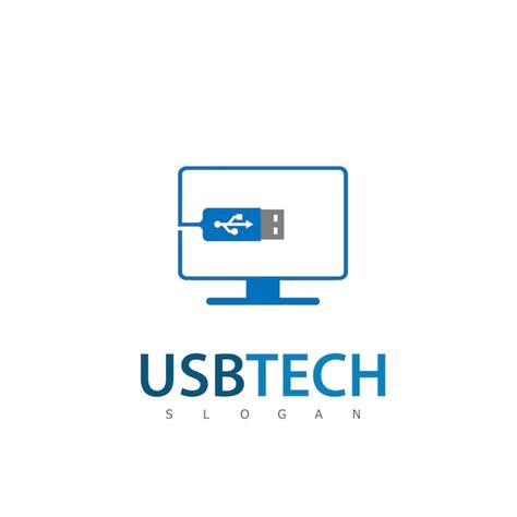 Premium Vector Usb Logo Technology Symbol Premium Vector Usb Logo Technology Symbol