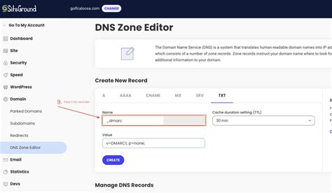 Siteground Dkim And Dmarc Setup