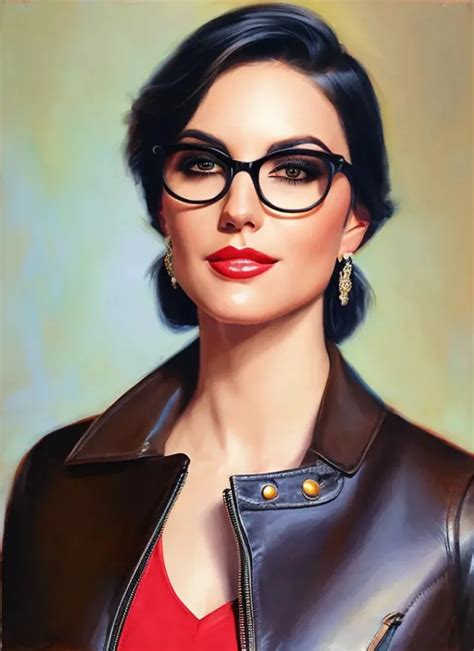 Facial Portrait Of A Pretty Cute Busty Woman Indian Openart