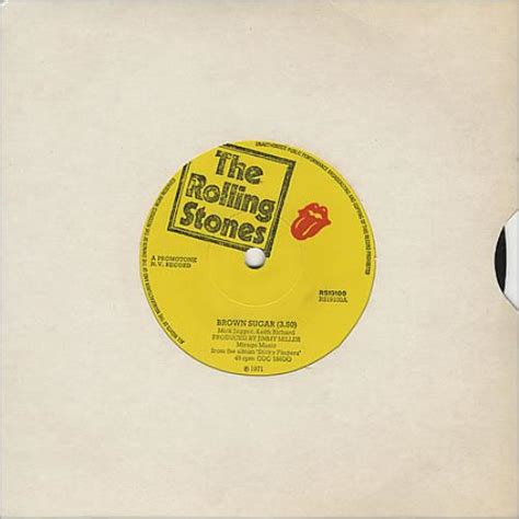 Rolling Stones Brown Sugar Uk 7 Vinyl Single 7 Inch Record 131143