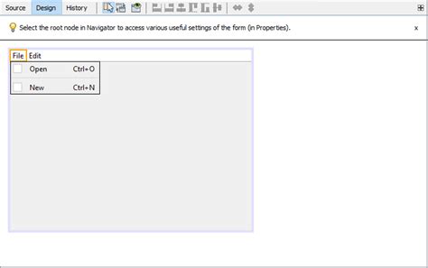 Tutorial Membuat Menu Di Netbeans Dinan Gustama
