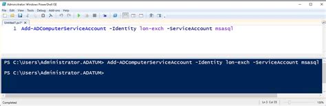 software smith s blog recipe using a managed service account with