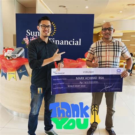 Mark Achmad On Linkedin Alhamdulillah Bonus Mdrt Cot Thank Sunlife