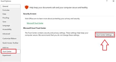 Unblock Macros In Excel Microsoft Qanda