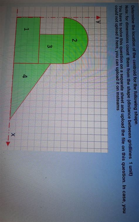 Solved Determine The Location Of The Centroid For The Chegg