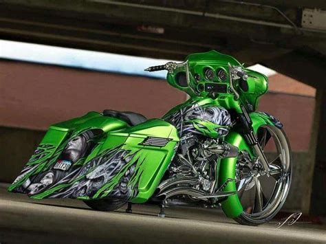 Baggers Custom Cycles Custombaggers Harley Davidson Custom Bike