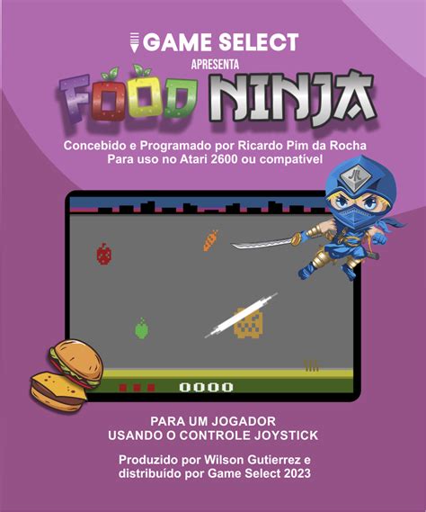 Food Ninja New Batari Basic Game Atari 2600 Programming Atariage