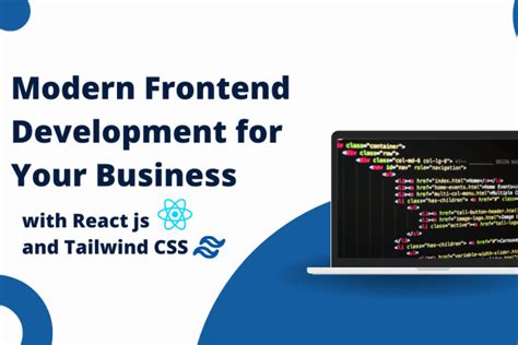 I Will Do Frontend Web Development Using React Js And Tailwind Css For 50 Freelancer Muhammad